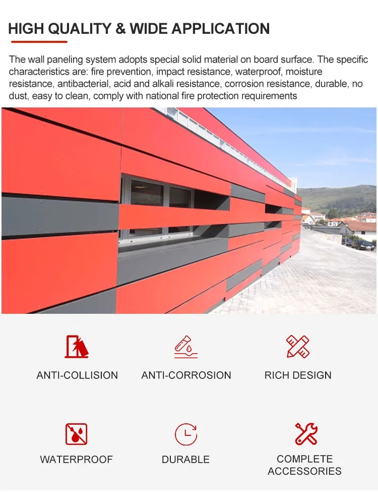 HPL wall panel cladding system - POLYBETT
